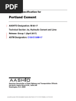 Aashto M 85-20 | PDF | Cement | Concrete