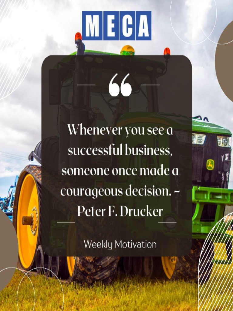 MECA LINKEDIN Weekly Motivation | PDF