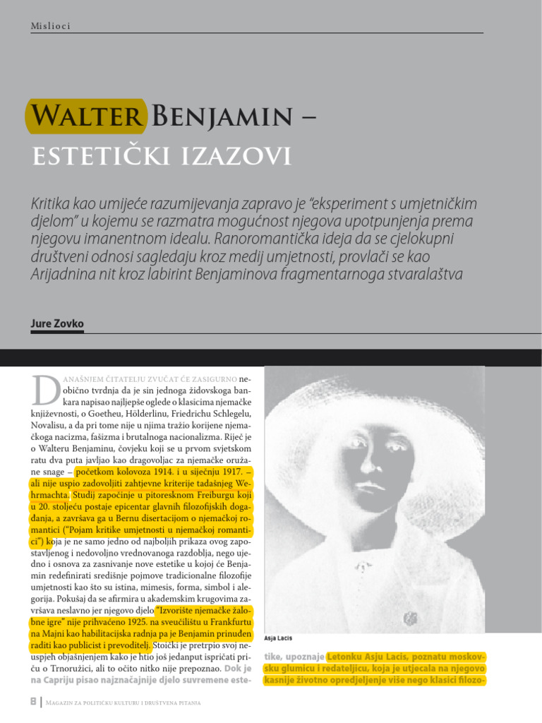 Benjamin | PDF