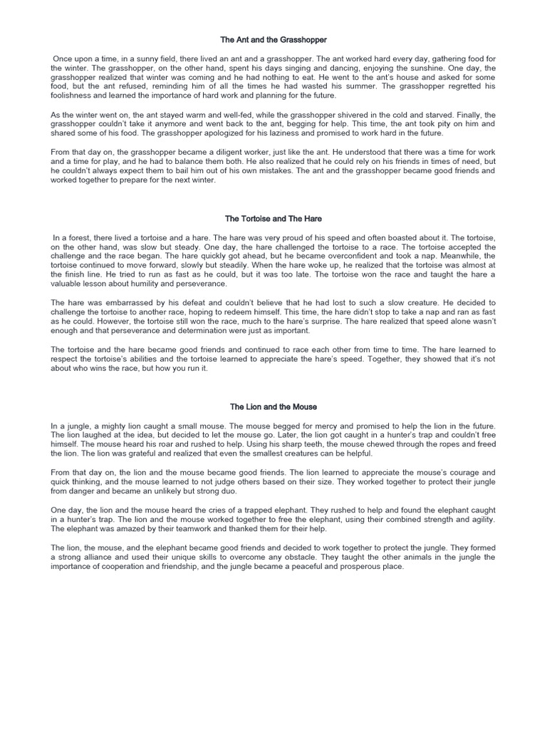 Contoh Fabel Pdf Wisdom Dolphin