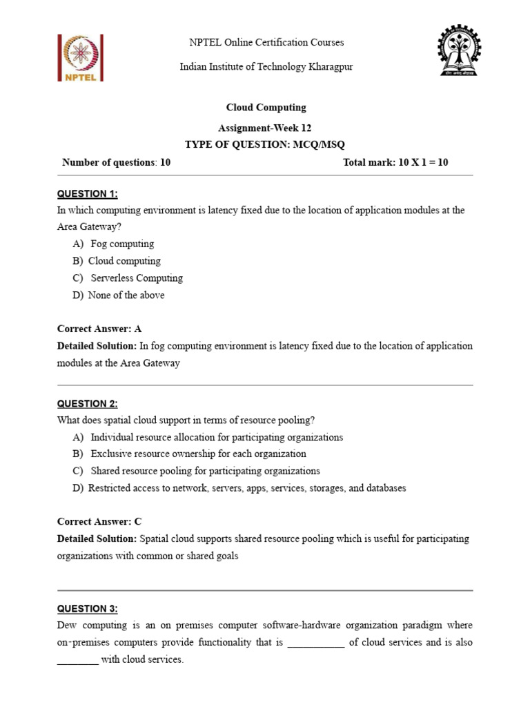 Assignment 12 | PDF Assignment 12 | PDF