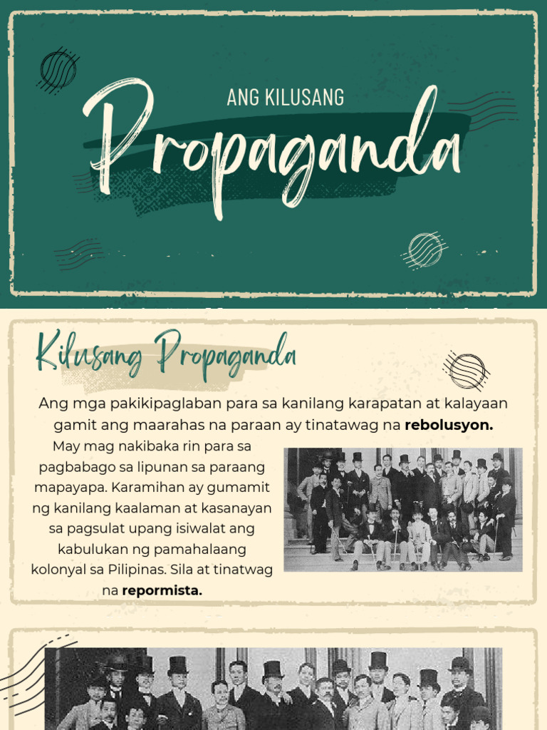 Aralin 5 Kilusang Propaganda | PDF