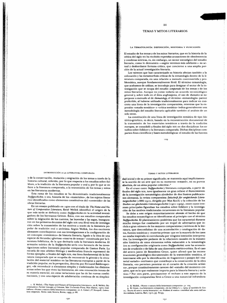 04 Trocchi Temas y Mitos Literarios | PDF