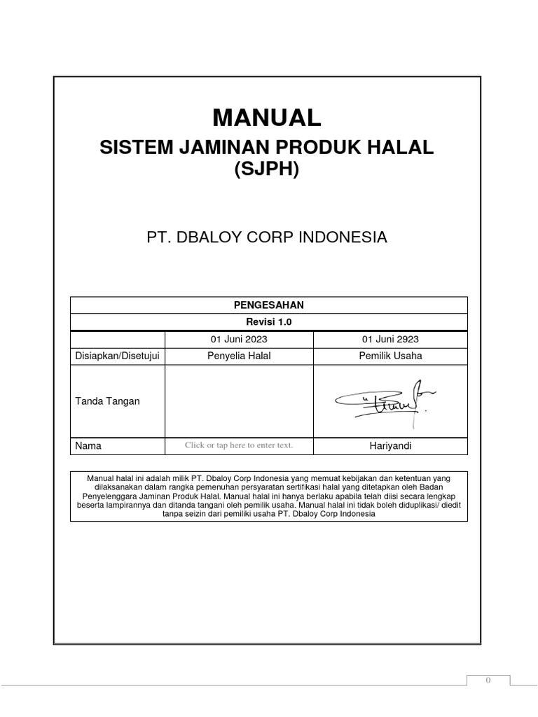 Manual SJPH Umk | PDF
