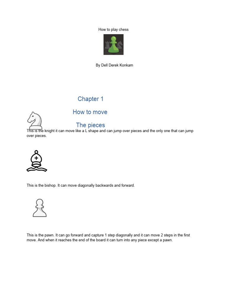 How To Play Chess | PDF