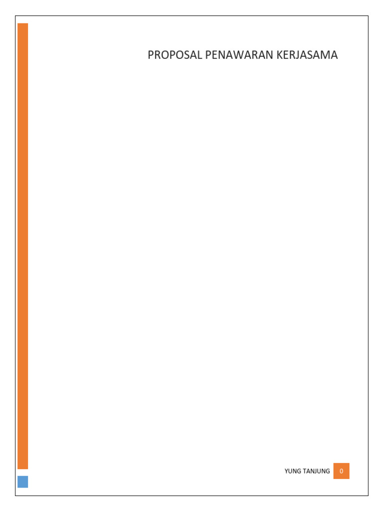 Penawaran Jasa Konsultan - Bali Project | PDF | Bisnis