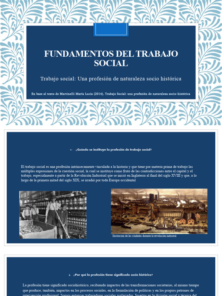 Fundamentos Del Trabajo Social | PDF | Trabajo Social | Conocimiento