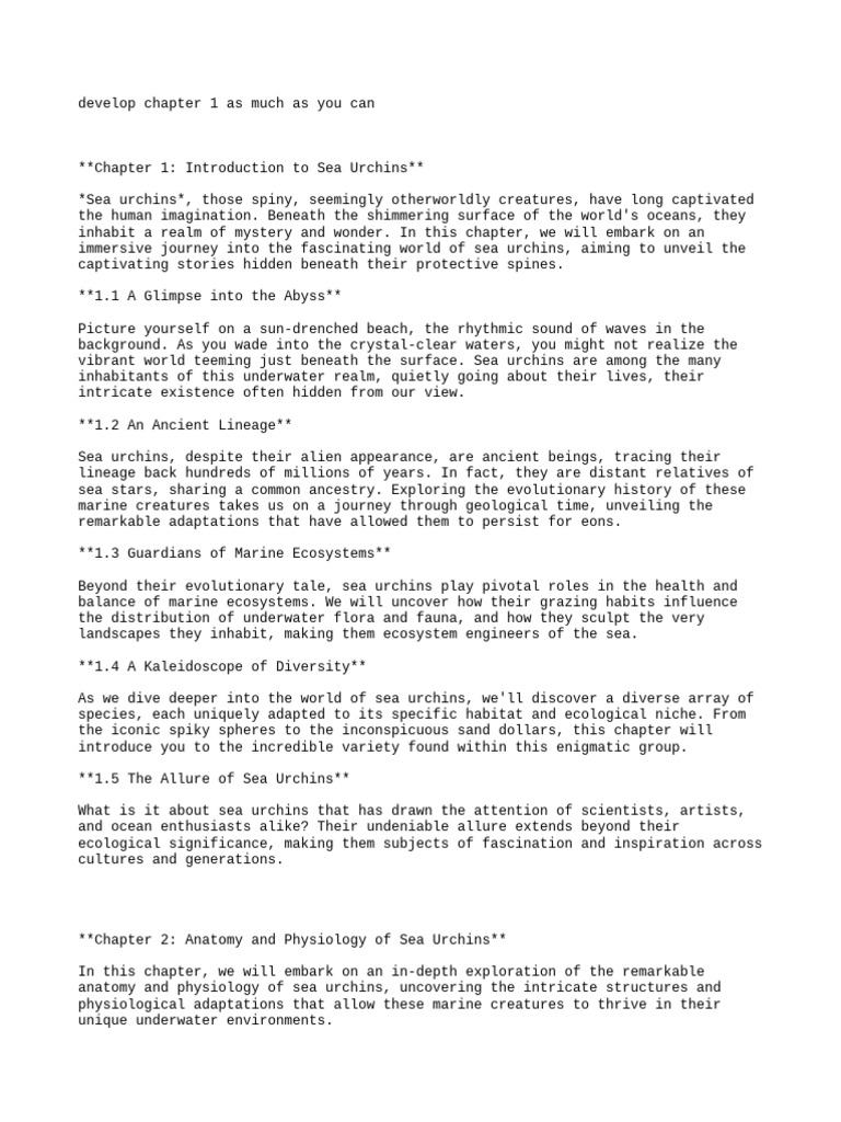 Ricci | PDF | Spawn (Biology) | Sea