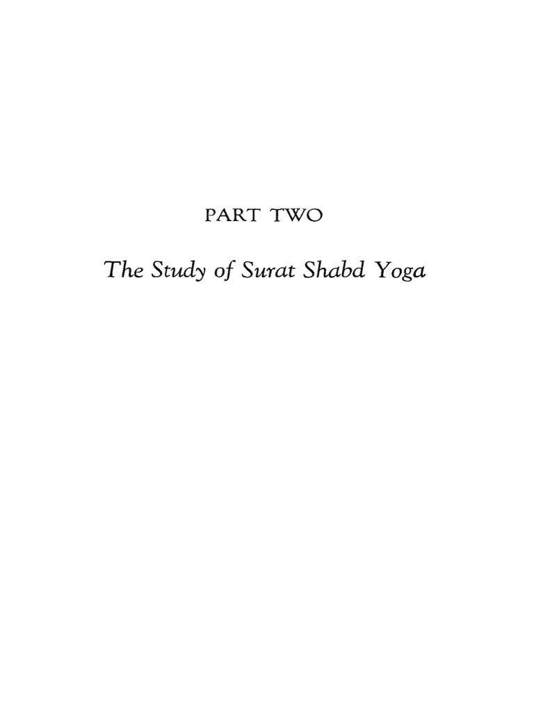 Insights on Surat Shabd Yoga | PDF | Ātman (Hinduism) | Indian Philosophy