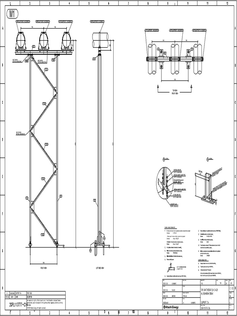 2GPL113777 C14 Assembly Drawing To Print A SUPPORT C14 | Download Free ...