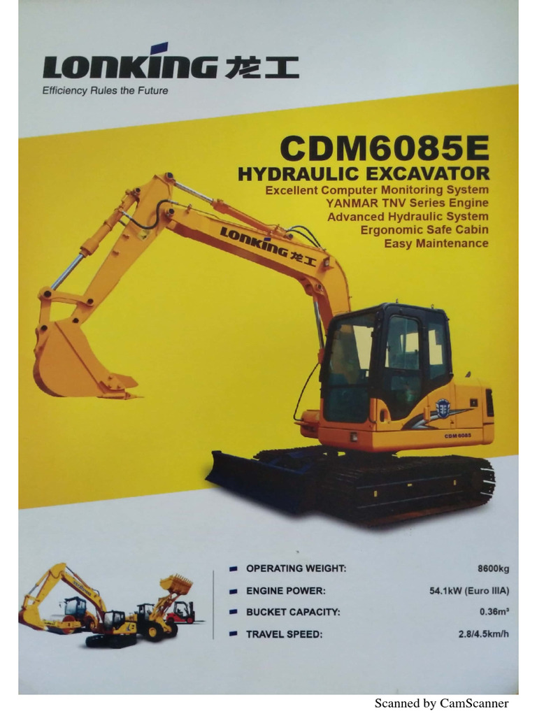 Lonking CDM 6085 e | PDF