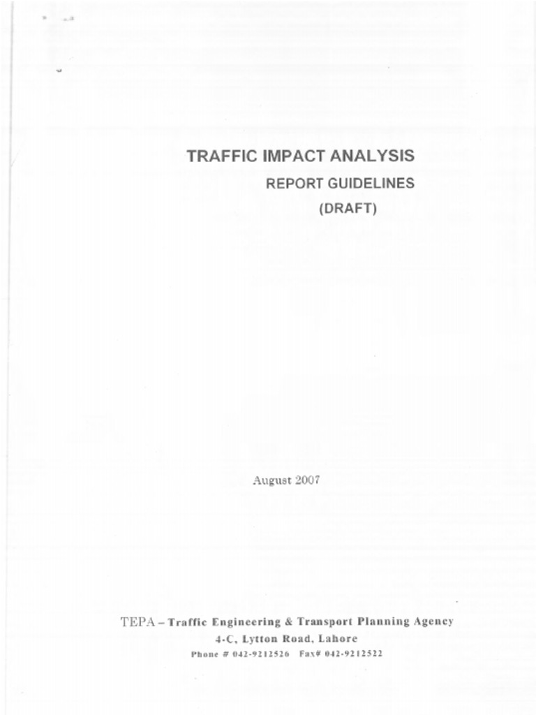 TEPA TIA Guidelines | PDF