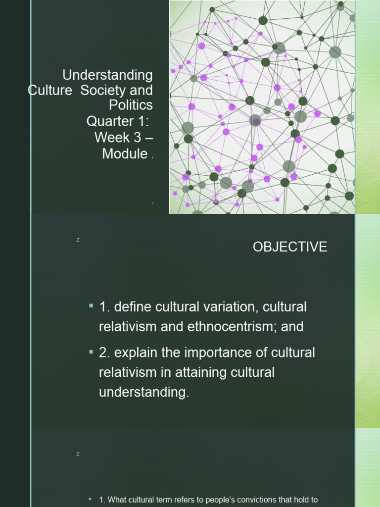 UCSP Module 3 | PDF | Relativism | Society