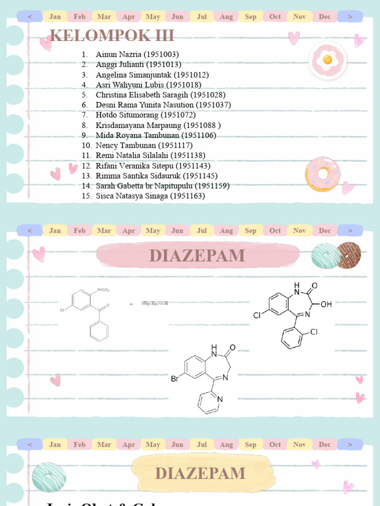 Diazepam Kel 3 | PDF