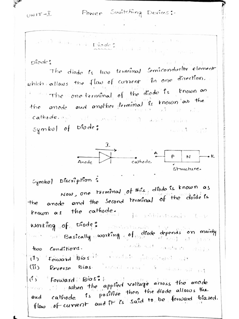 Power Electronics 1,2,3 Units | PDF
