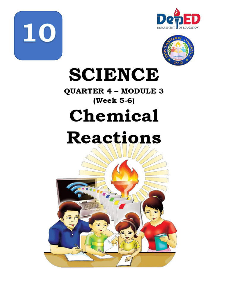 Science 10 Q4 Module 3 | PDF | Chemical Reactions | Chemistry