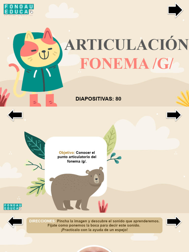 Fonema G | PDF