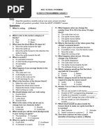 101 Effective Scratch Questions | PDF | Scratch (Programming Language) | Shape