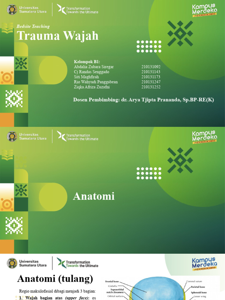 BST B1 - Trauma Wajah | PDF