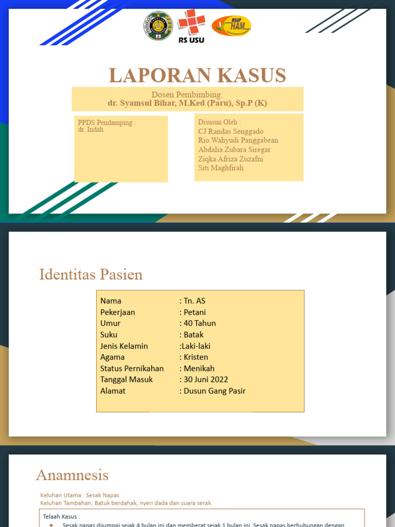 Lapkas Pulmonologi B1 | PDF