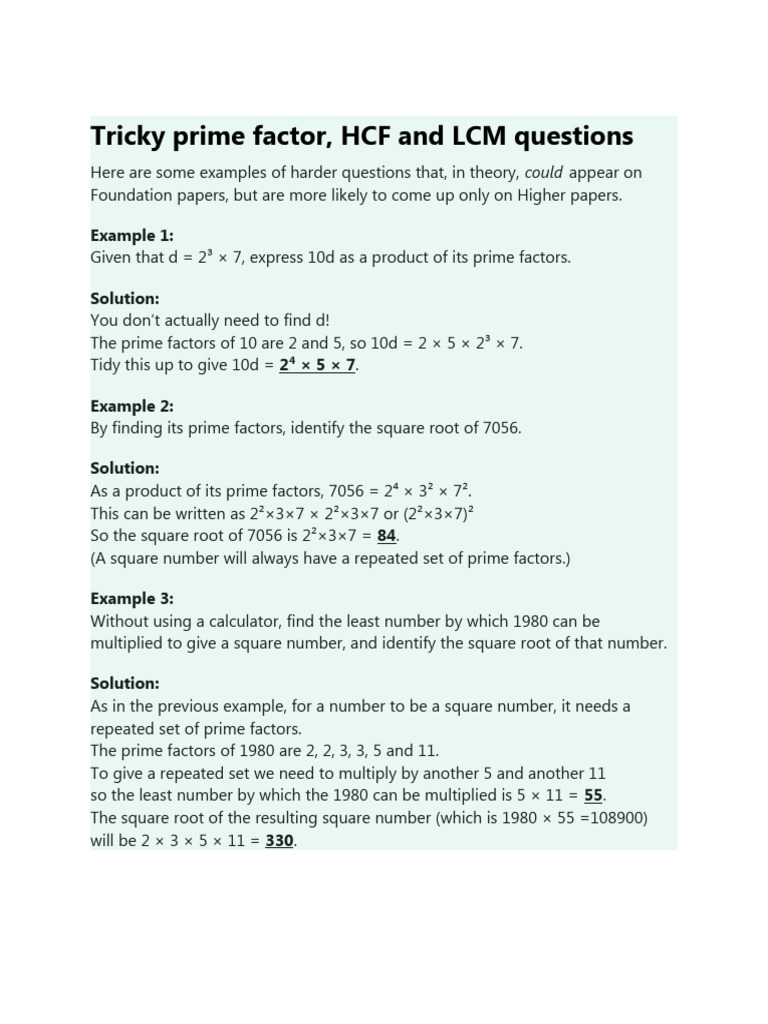 Tricky Questions | PDF | Numbers | Algebra