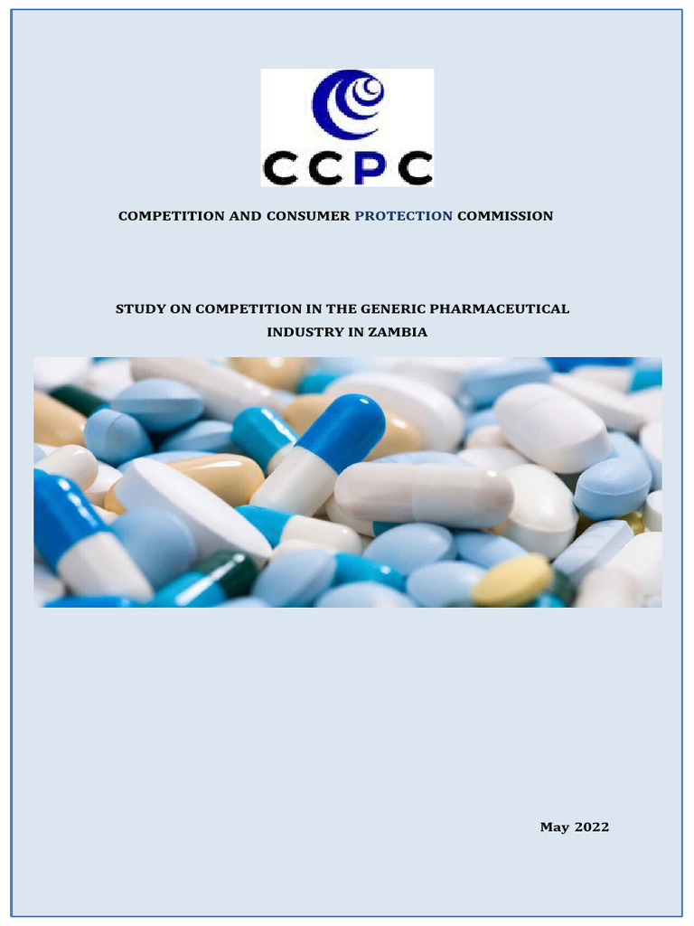 Generic Pharmaceutical Industry Study | PDF