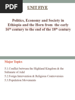 History Course Chapter Six | PDF | Ethiopia | Horn Of Africa