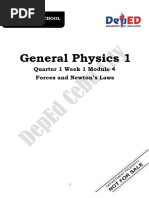 Science 8-1st Quarter Module | PDF | Force | Inertia