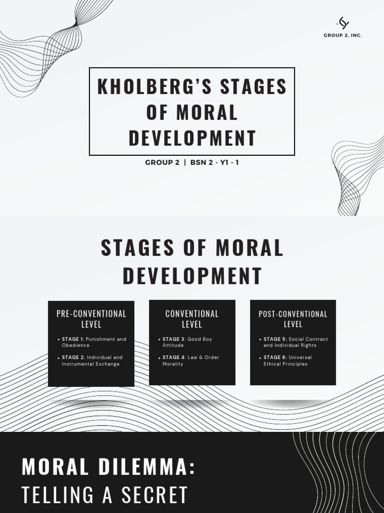 Kholberg's Stages of Moral Development | PDF | Rights | Social Psychology