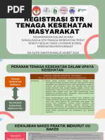 STR Adalah Surat Tanda Registrasi | PDF