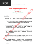 Input Output Analysis of David Easton | PDF | System | Input–Output Model