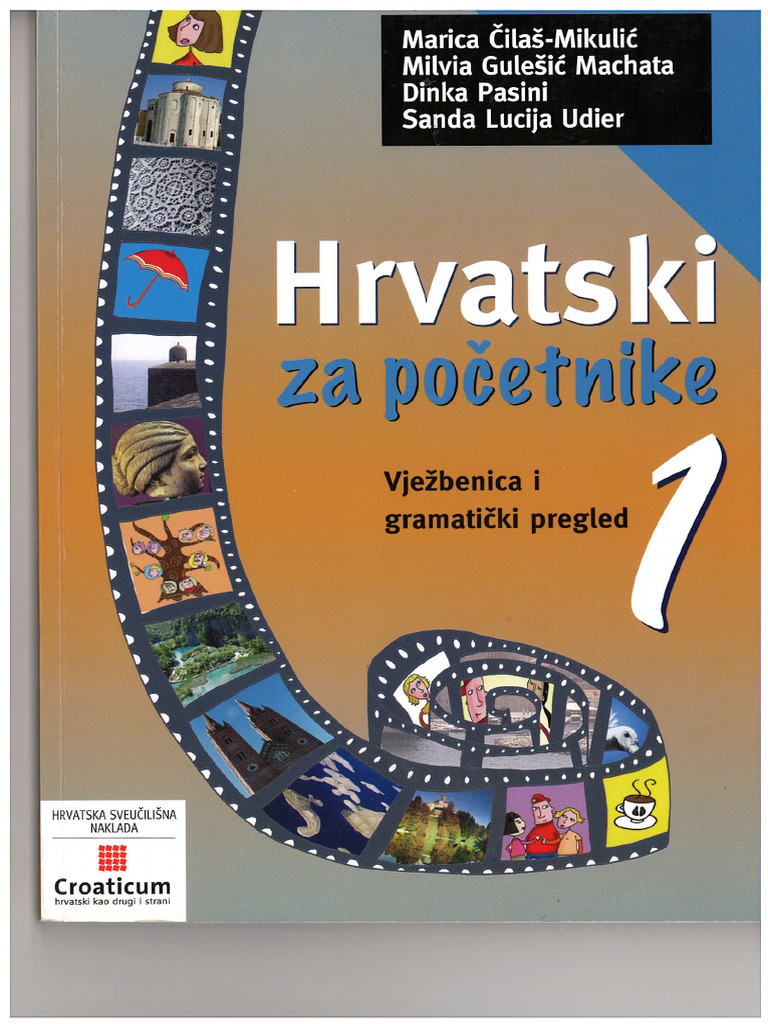 HRV Za Početnike 1 Vježbenica I Gramatički Pregled | PDF