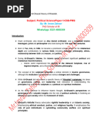 CSS Political Science Past Papers (2000-2023) (Free Download) | PDF ...