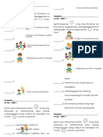Filipino Grade3 Activity Sheets | PDF