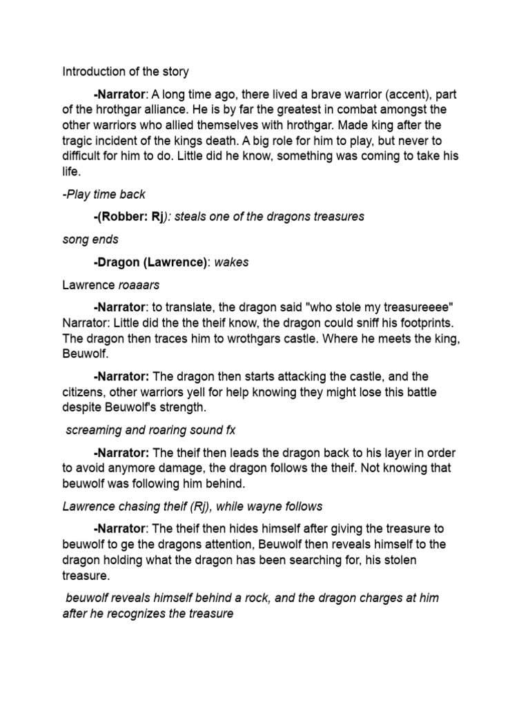 English Script Q1 | PDF