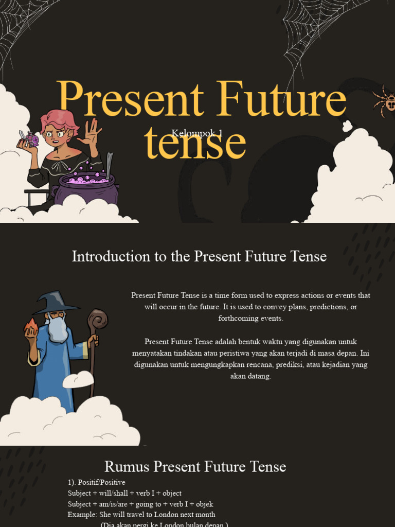Present Future Tense | PDF