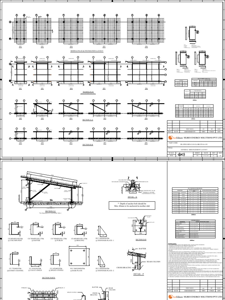 Sil DWG Ren Can Ja MR 2P Ga 103 | PDF | Solar Energy | Solar Power