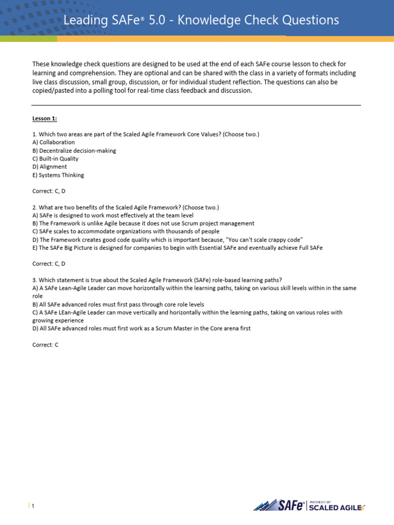 Questions Control Lessons | PDF | Agile Software Development | Scrum ... Questions Control Lessons | PDF | Agile Software Development | Scrum ...