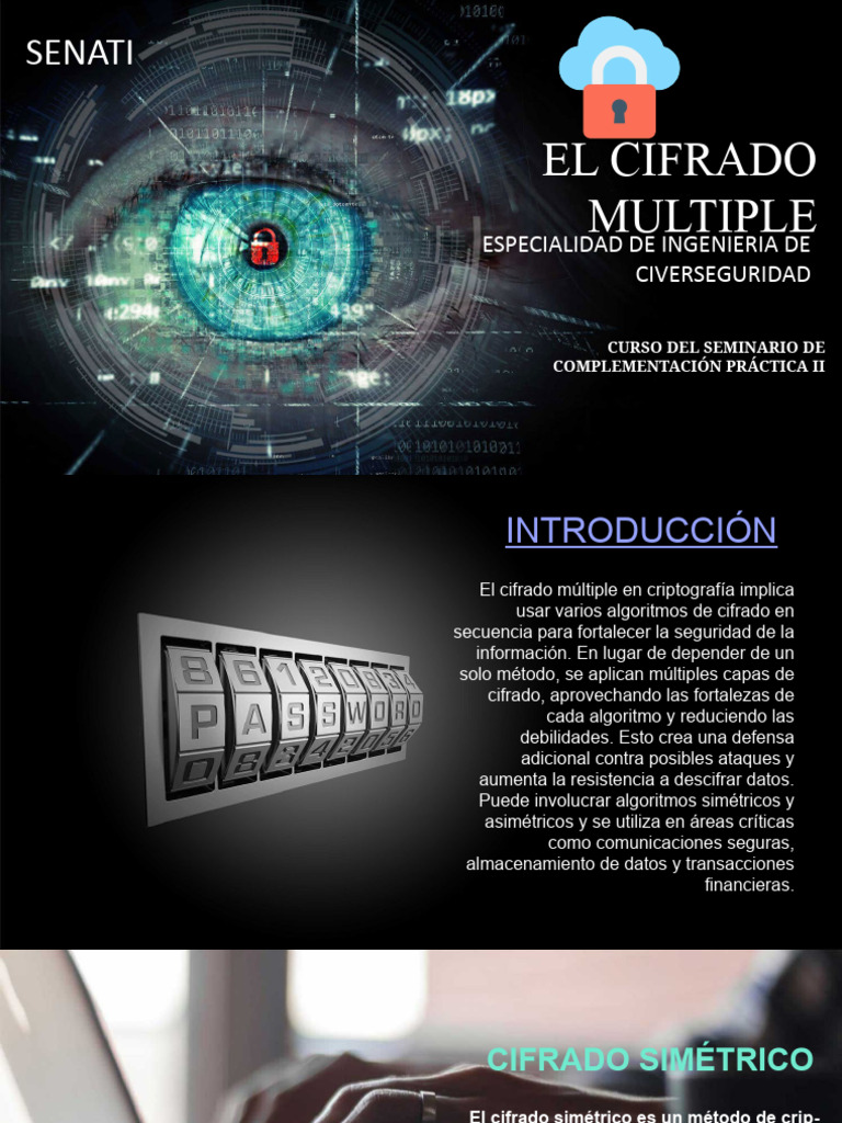 Cifrado Múltiple en Criptografía | PDF | Cifrado | Clave (criptografía)