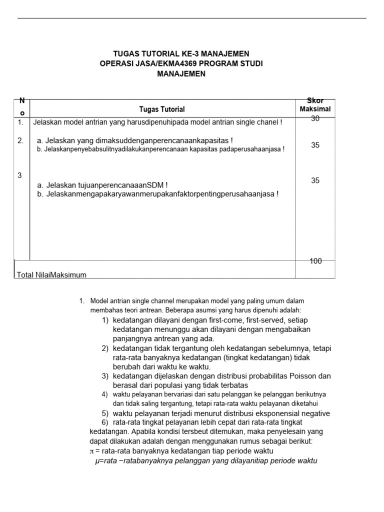 Tugas 3 Ekma4369 | PDF