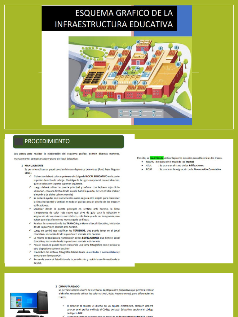 Esquema Grafico de Infraestructura | PDF