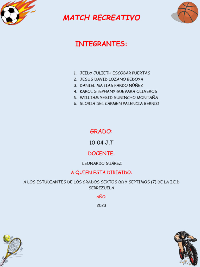 E.D Fisica Match Recreativo | PDF | Cognición | Ciencia cognitiva