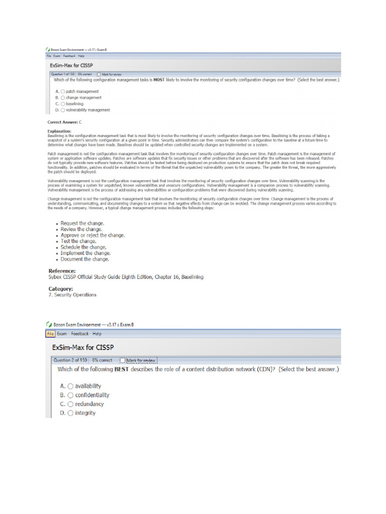 Boson - Exam B - 150 Questions | PDF