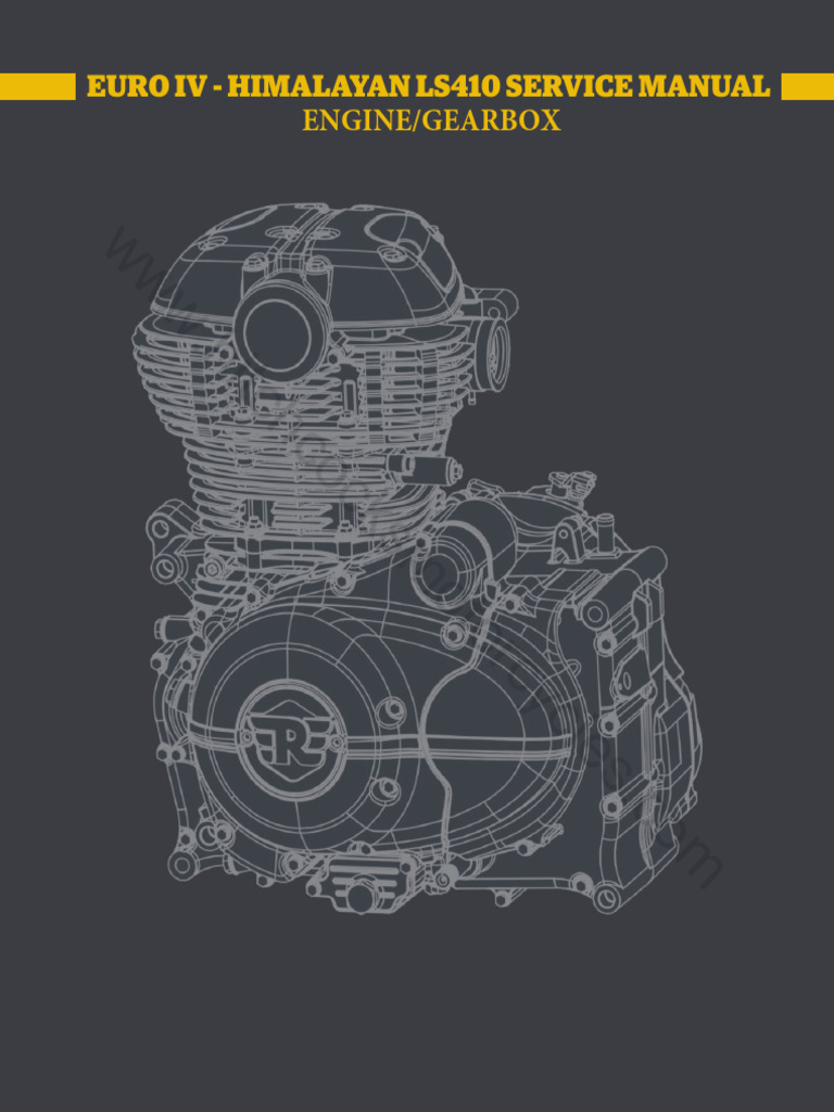 2018-2020 411cc Himalyan Engine and Gearbox | PDF | Motor Oil | Manual ...