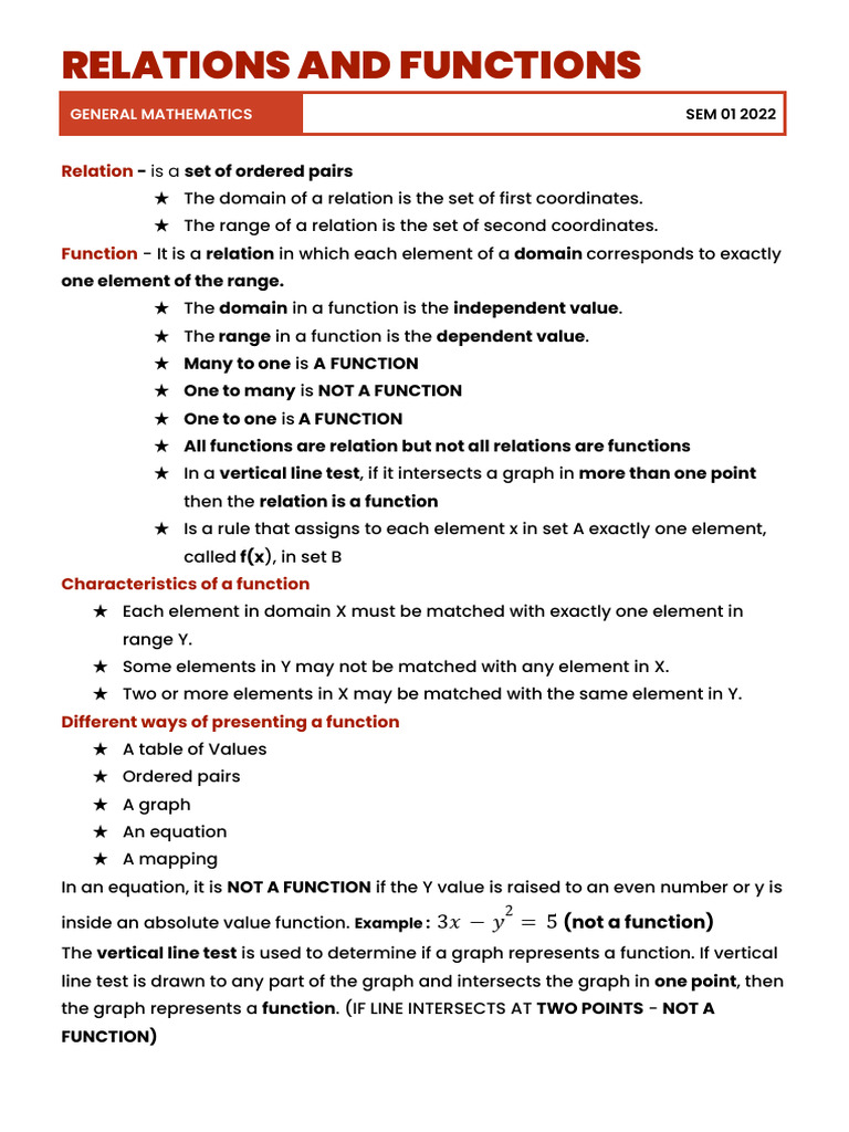 Genmath Notes | PDF | Function (Mathematics) | Mathematical Logic Genmath Notes | PDF | Function (Mathematics) | Mathematical Logic