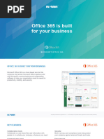 Introduction To M365 Presentation | PDF | Microsoft Office | Office 365