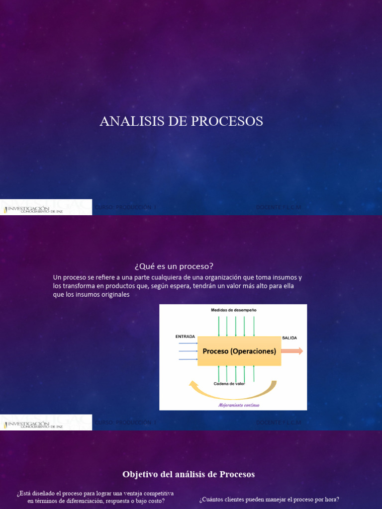 Analisis de Procesos | PDF | Lean Manufacturing