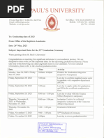 KCA University Graduation Guide 2024 | PDF | Home & Garden | Technology ...