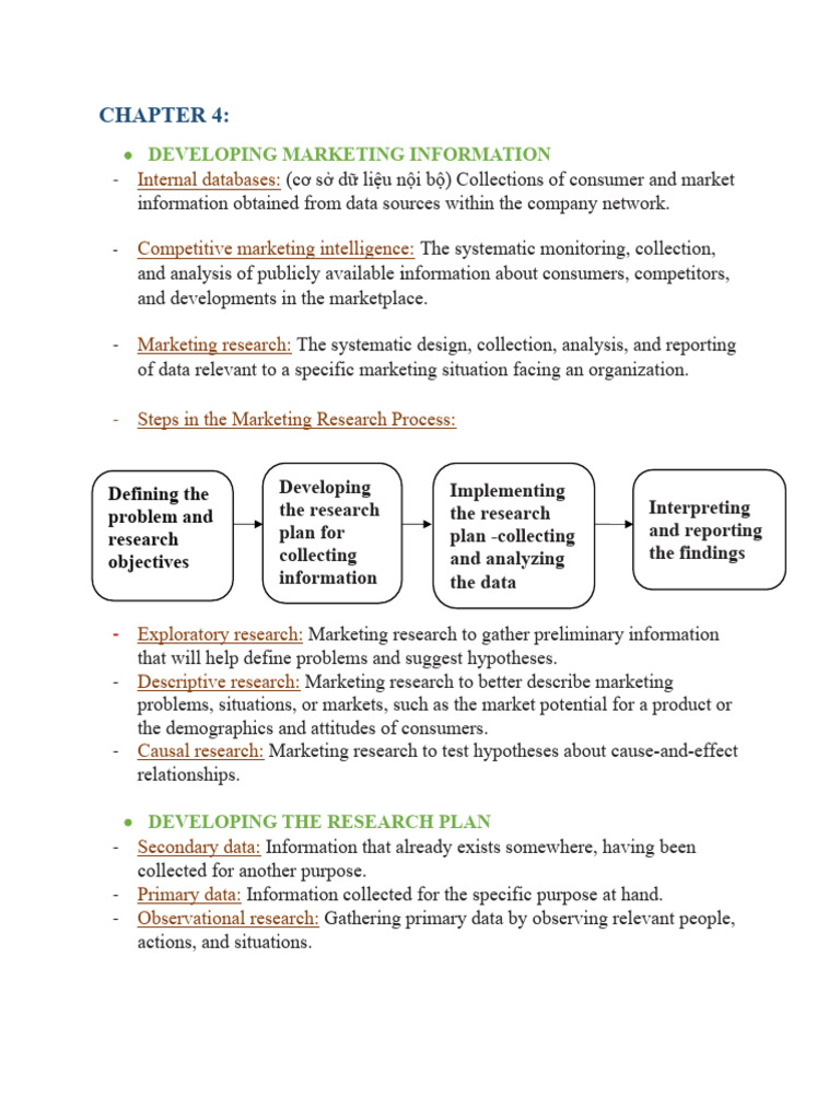 Chapter 4 Marketing | PDF