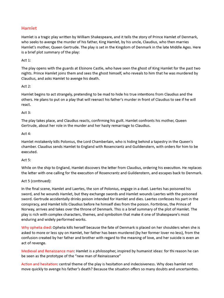 Hamlet | Download Free PDF | Hamlet | Macbeth